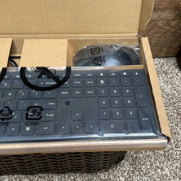 HP | Computers, Laptops & Parts | Hp Black Cheddar Wired Keyboard Mouse ...